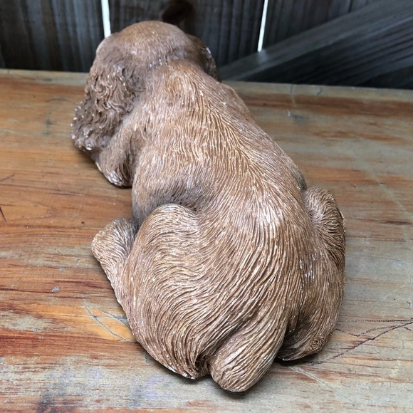 Sandicast | Art | Vintage Sandicast Large Blonde Cocker Spaniel Puppy ...